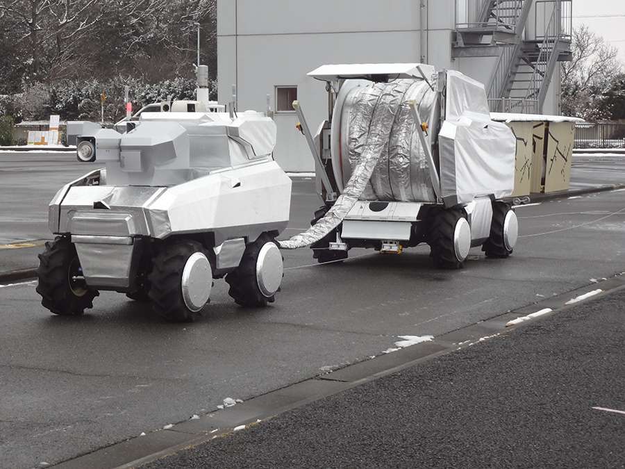 Mitsubishi develops autonomous firefighting robot - LeoTronics Robotics