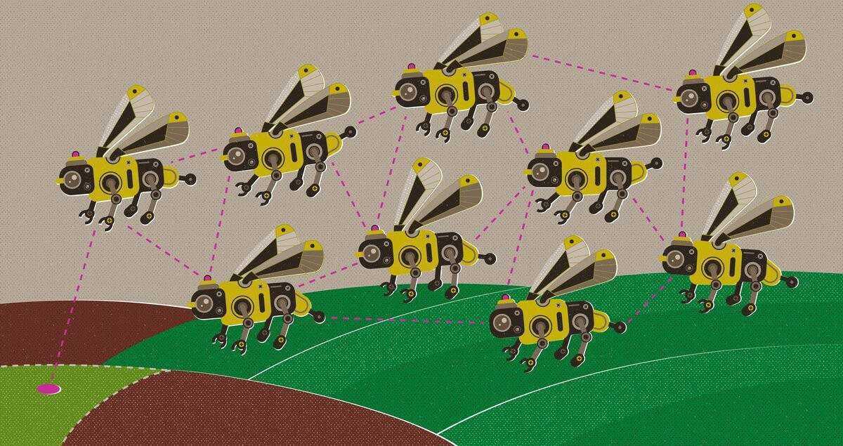 Interazione di sciami e robotica di gruppo nella risoluzione di vari compiti - LeoTronics Robotics