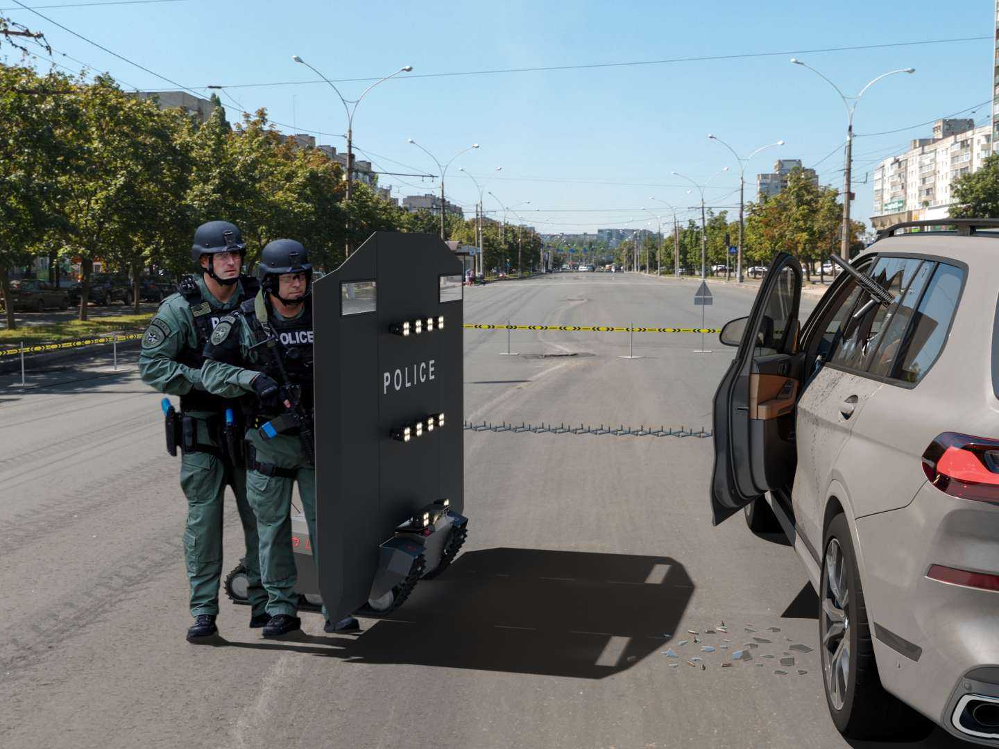 TrackReitar Police - LeoTronics Robotics