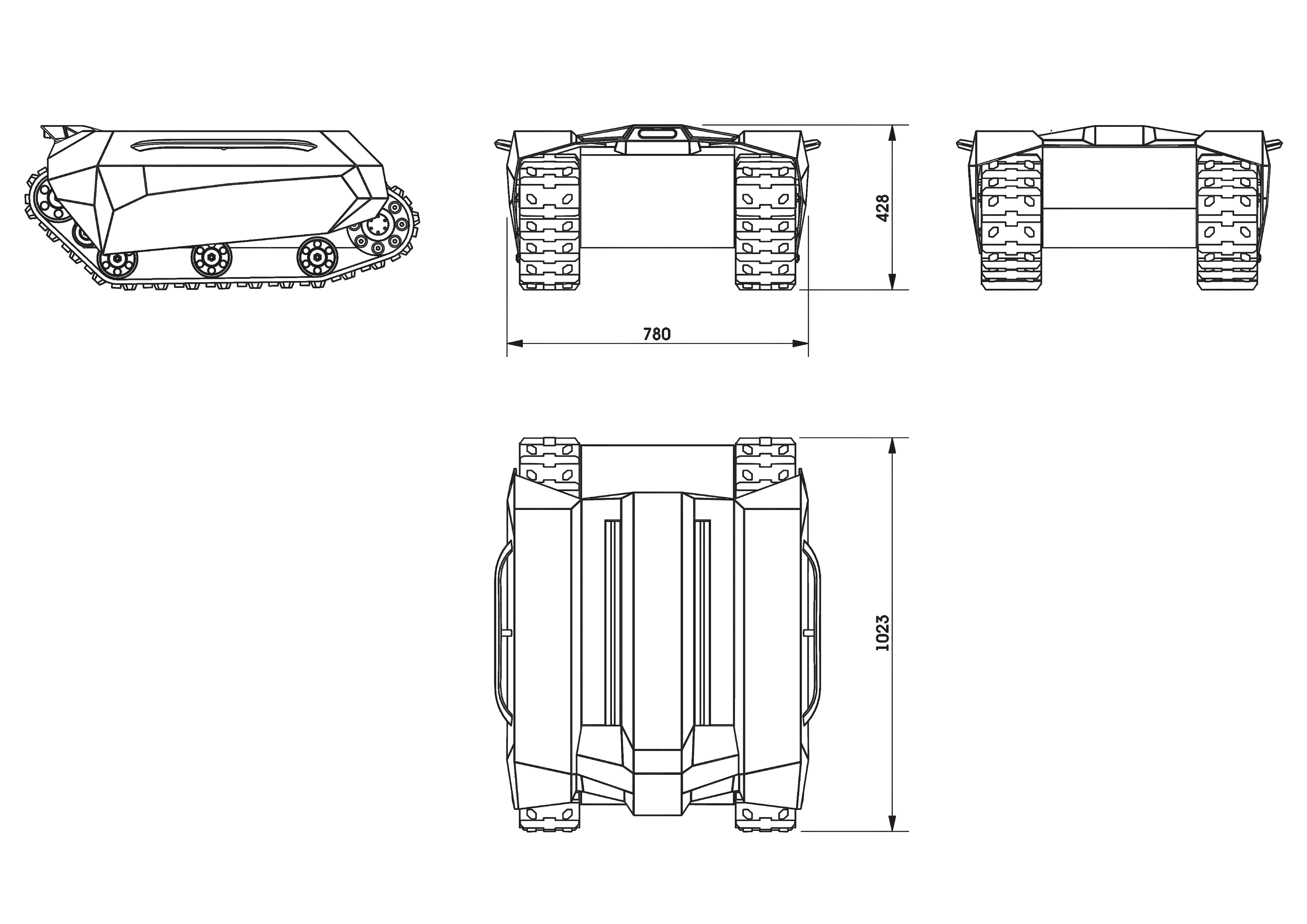 Trackreitar universal platform - LeoTronics Robotics