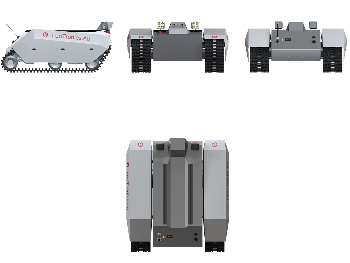 Trackreitar Universal platform - LeoTronics Robotics